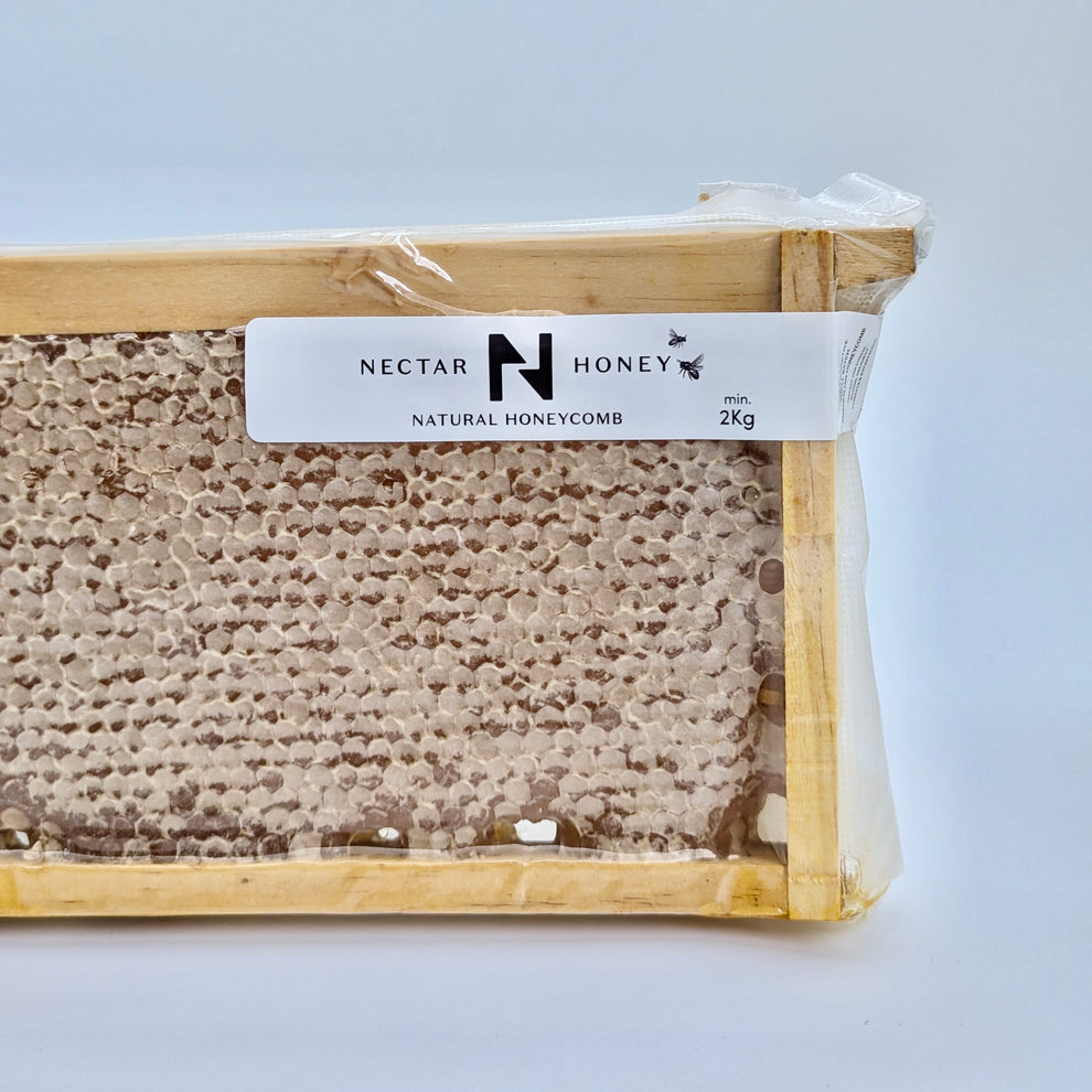 Honeycomb - Full Timber Frame of Comb 1.5 - 2Kg – Nectar Honey